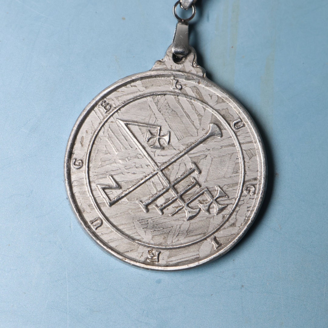 Lucifuge Logo Devil Logo, Meteor Carving Devil Seal, Meteor Pendant ...