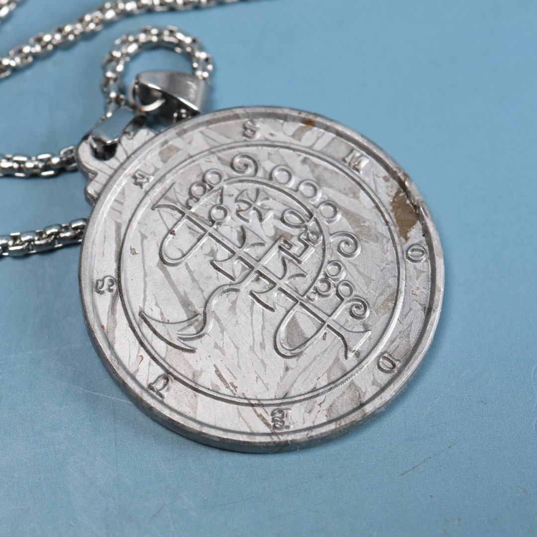 Asmoday Logo Devil Logo, Devil Carving Meteorite Seal, Meteorite ...