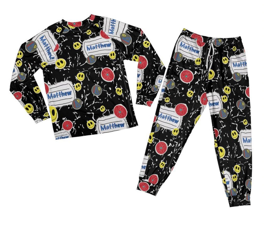 Back to School teacher Science Adult Pajamas - Etsy