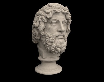 Zeus Jupiter Bust - Etsy