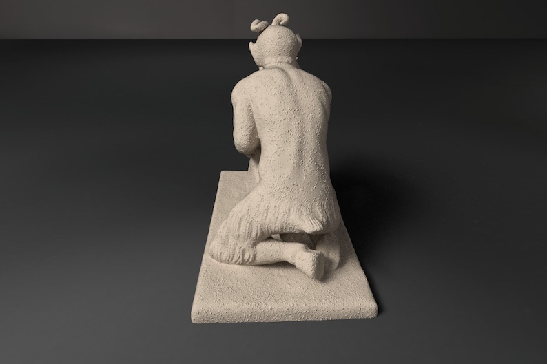 Pan Copulating With a Goat Sculpture Satyr Statue Roman - Etsy