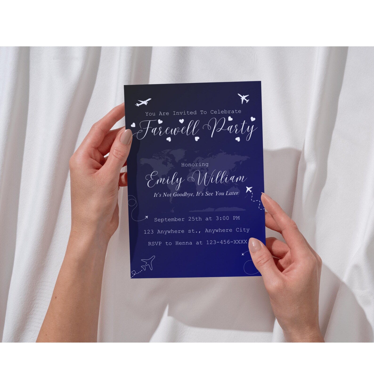 Farewell Party Invitation Card Invitation Template Moving Away Farewell ...