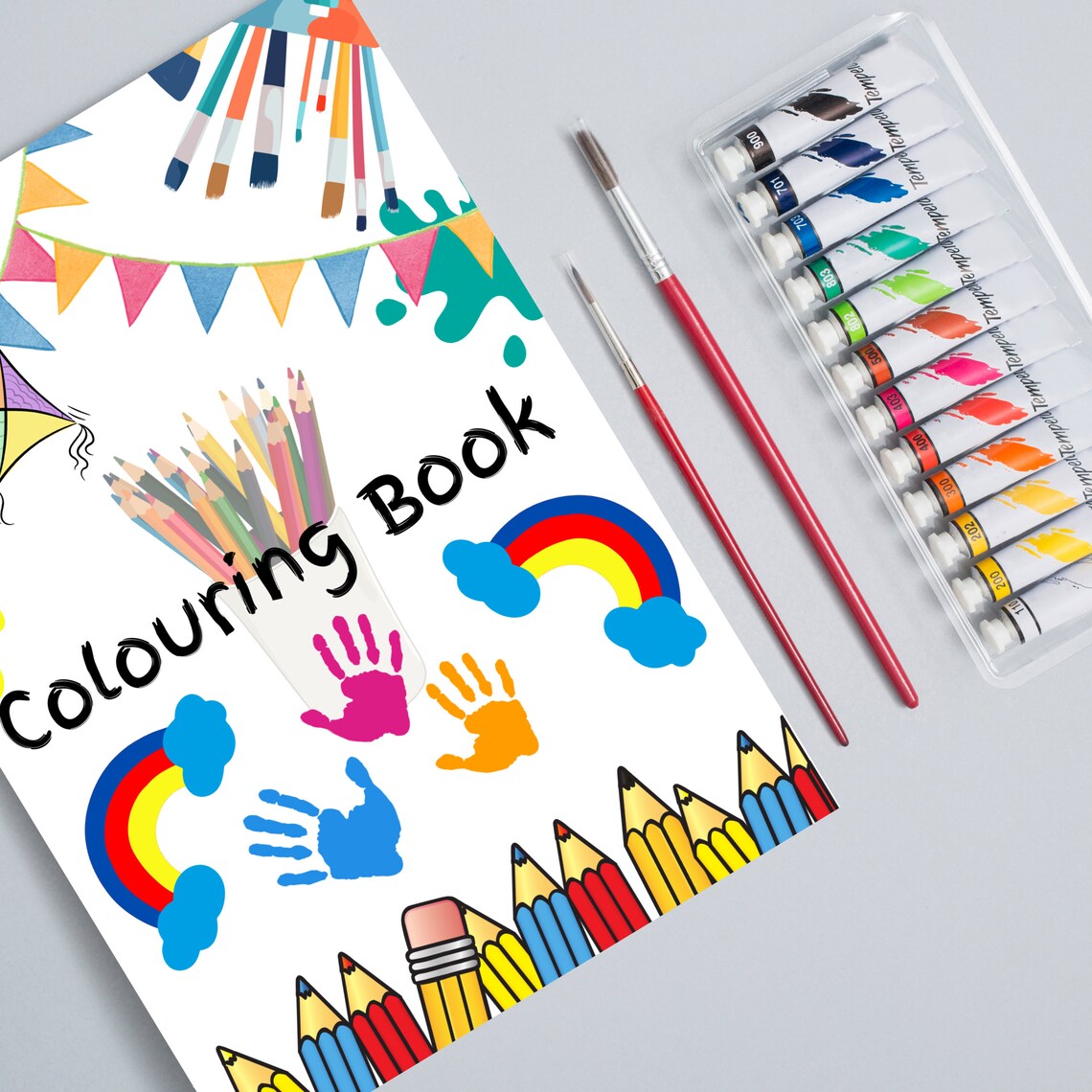 Kids Colouring Book Printable Colouring Pages Fun Learning Alphabets ...