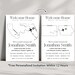 Editable Welcome Home Party Invitation Card Template: Map, Airplane ...