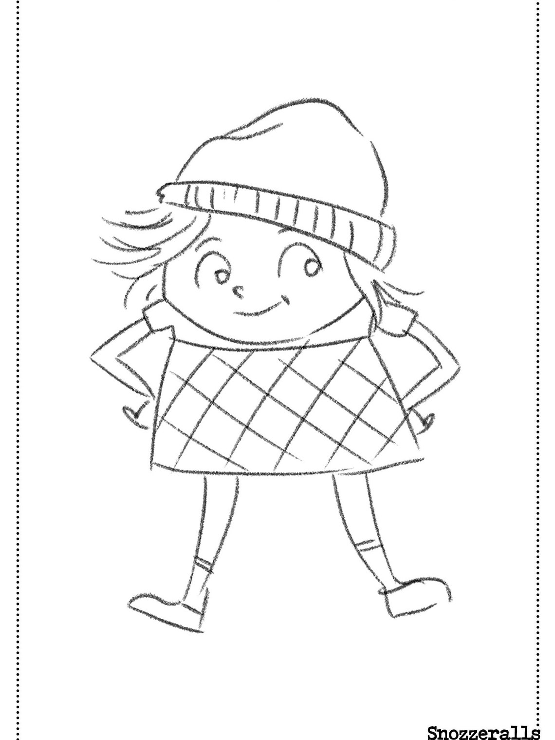 Snozzeralls Characters Colouring Pages: Adorable Kids Activity (digital ...