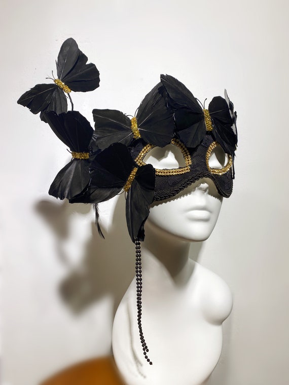 Gold Butterfly Mask