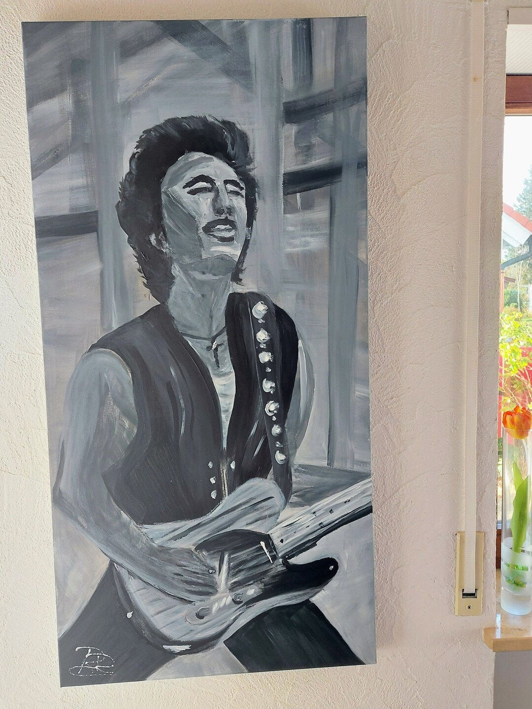 Acrylic Painting the Boss - Etsy