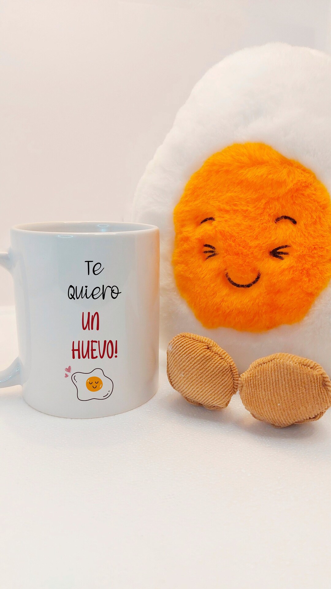Mug With Stuffed Animal in Gift Box, Stuffed Egg, Personalized Gift of ...