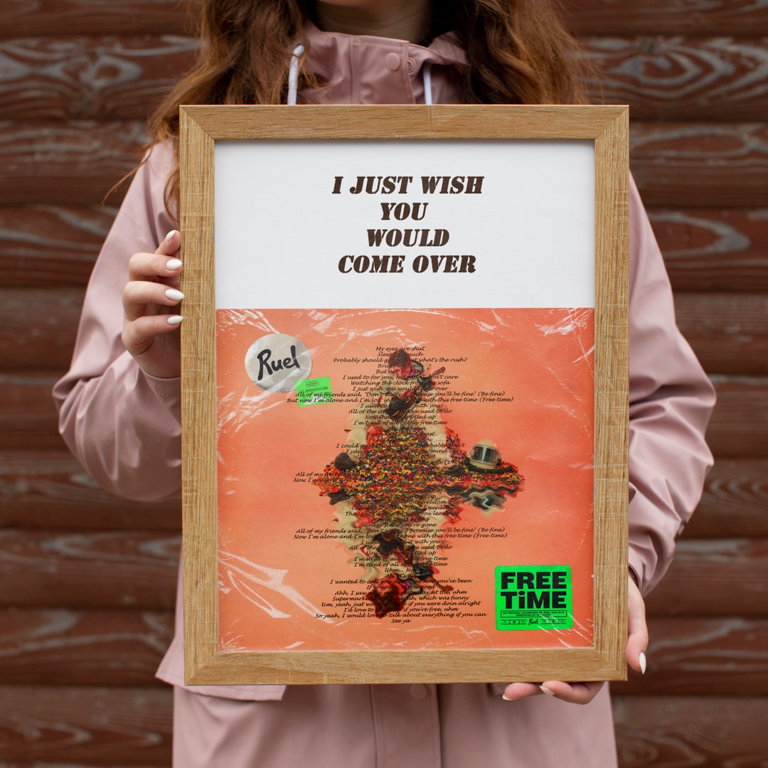 Ruel Album Poster Free Time Album Cover Ruel Poster Room - Etsy