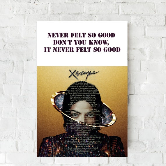 Michael Jackson Xscape Poster