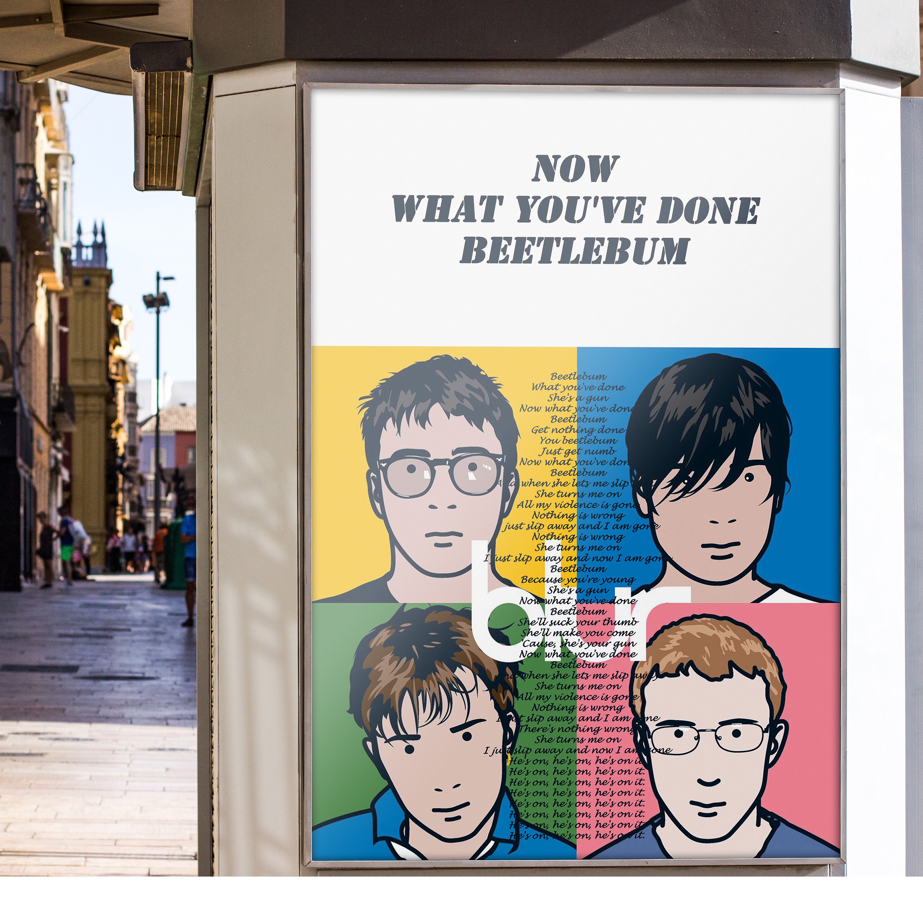 Blur Poster, Blur Album Cover, Blur Album Poster, Blur Gift, Blur Fan ...