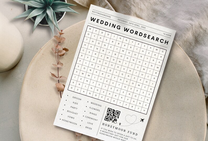 Wedding Day Newspaper Template Newspaper Wedding Program - Etsy