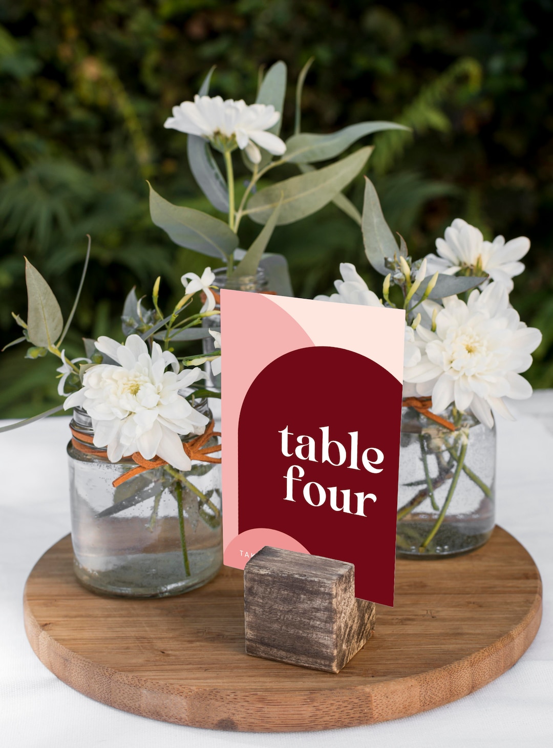 Retro 70s Wedding Table Number Card, 70s Retro Wedding Table Name Card ...