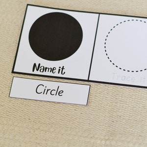 Shape Activity Printable, Trace and Draw on Reusable Worksheet ...