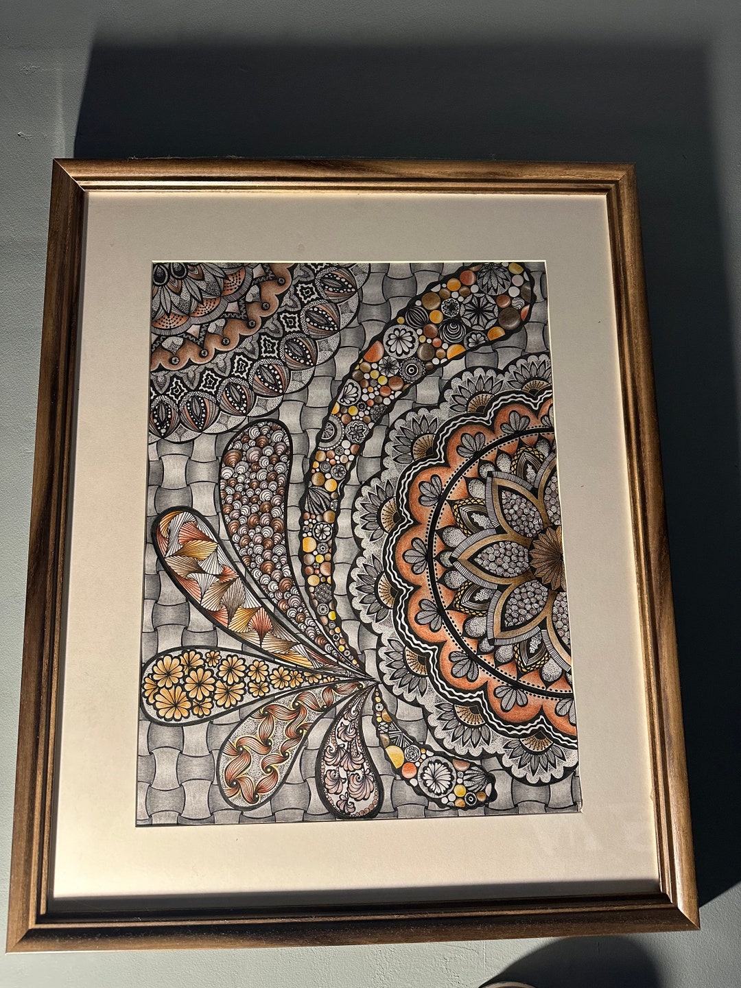 DRAWING IN FRAME - Etsy