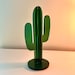 12 Acrylic Cactus Sculpture Modern Bohemian Home Decor, Neon Acrylic ...
