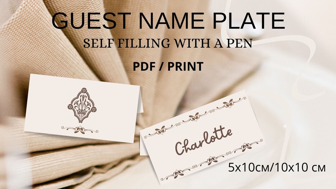 Place Card, Guest Names, Seating Cards, Table Cards, Place Names, Place ...