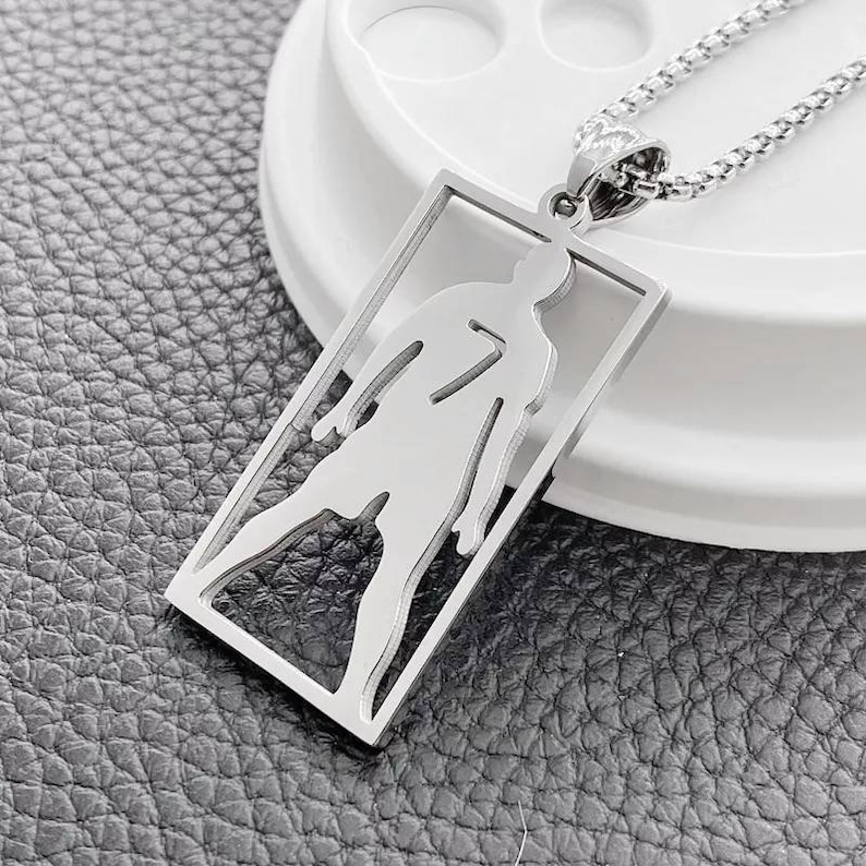 CR7 Necklace Cristiano Ronaldo Stainless Steel - Etsy