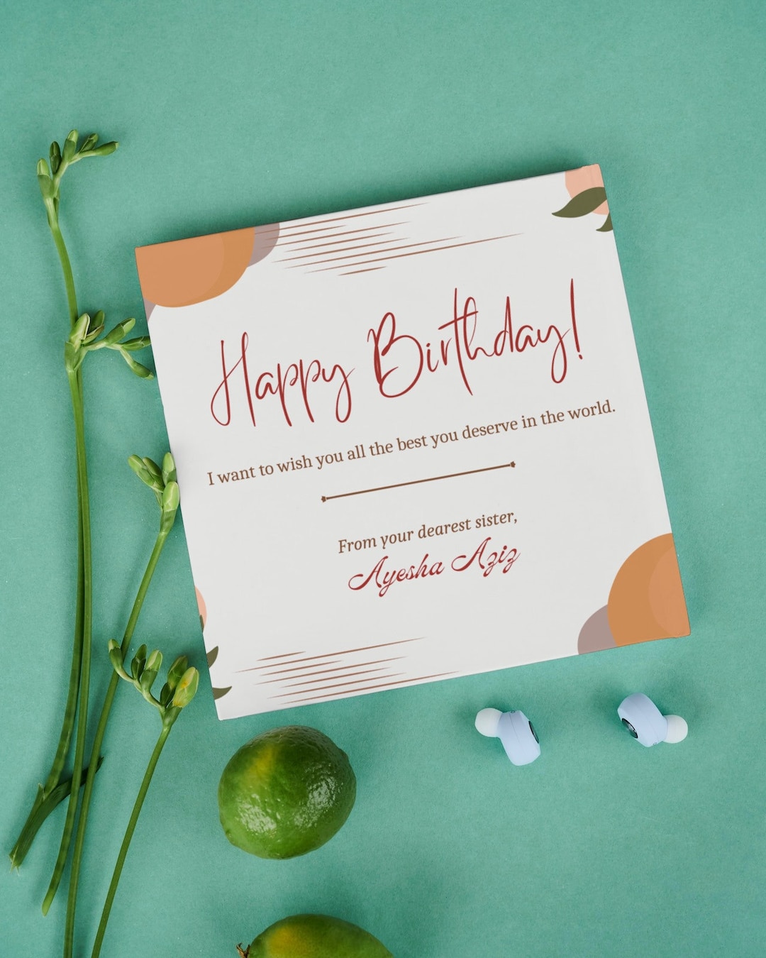 Beautiful Customize Printable, and Editable Birthday Cards Templates ...