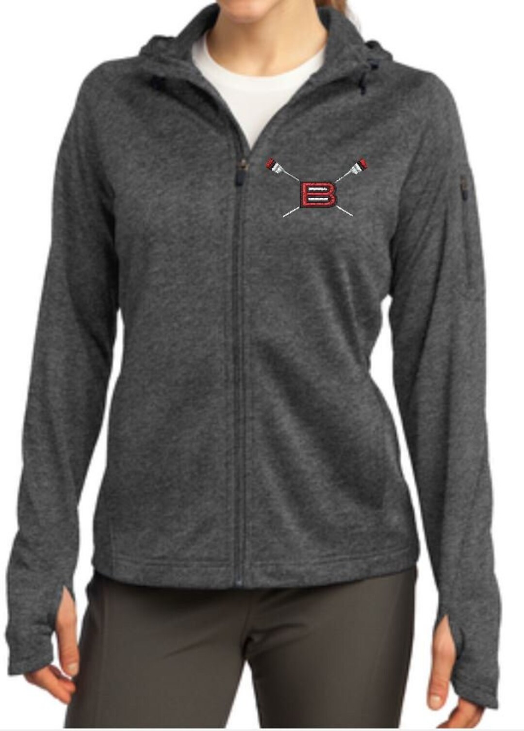 BHS Crew Ladies Tech Fleece Full Zip Hoodie - Etsy