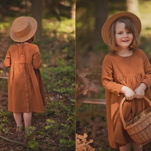 Rust Dress - Etsy