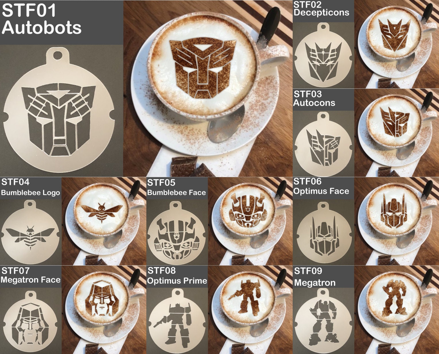 Transformers Bumblebee Stencil