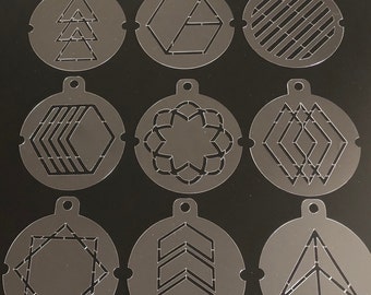 Harry Potter Coffee Dusting Stencils - Etsy