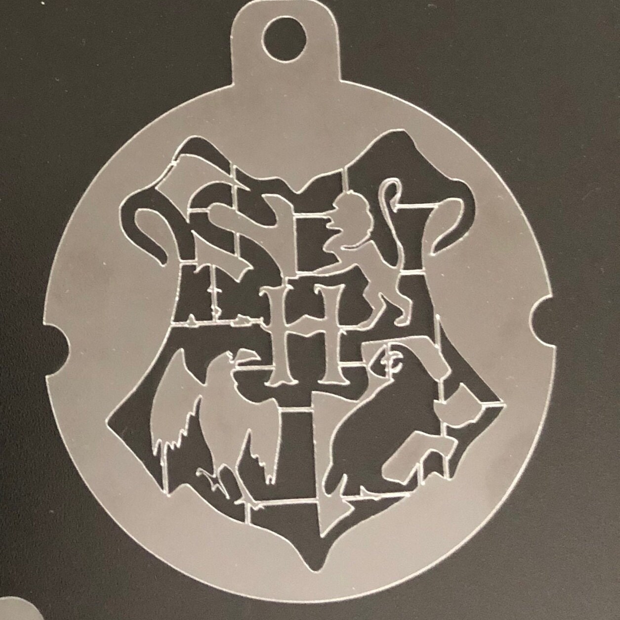 Harry Potter Coffee Dusting Stencils - Etsy Australia