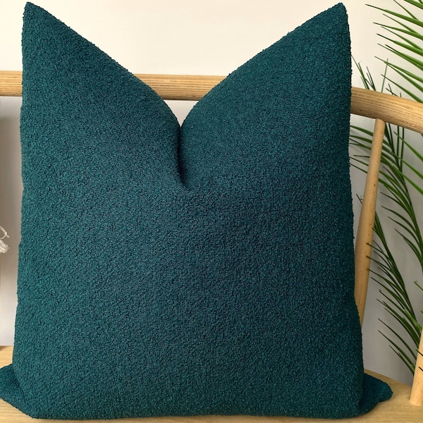 Teal Pillow Cover - Etsy
