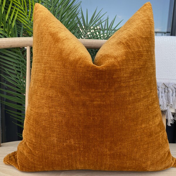 Orange Euro Sham - Etsy