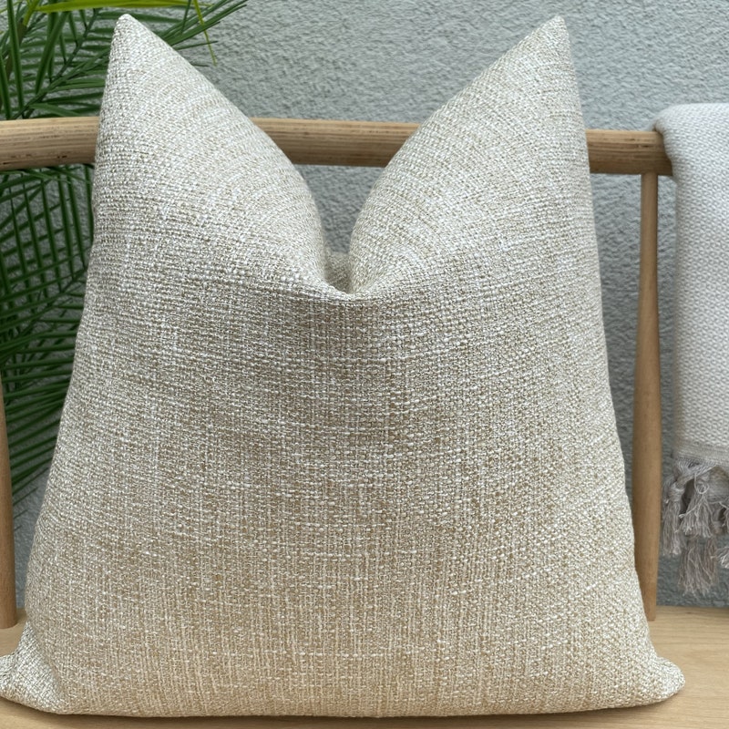 Beige Pillow - Etsy