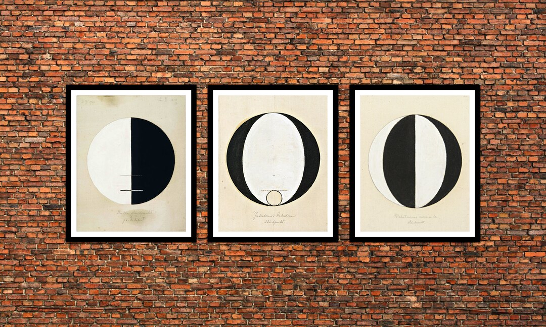 Buy Hilma Klint Art Print - Hilma Af Klint Poster, Set of 3 Hilma ...