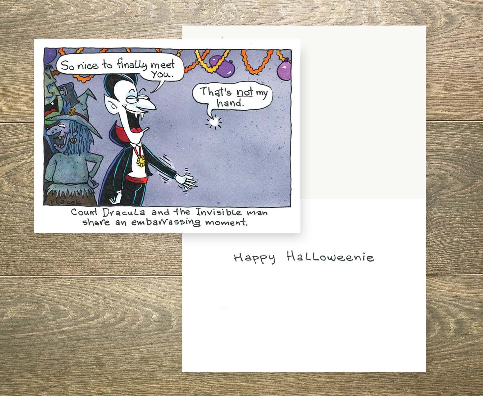 Humorous Halloween Card - Etsy