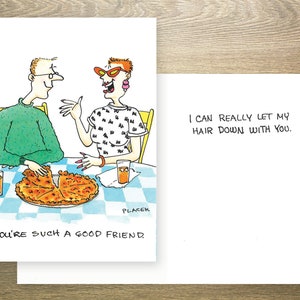 Humorous Greeting Card for a Friend - Etsy