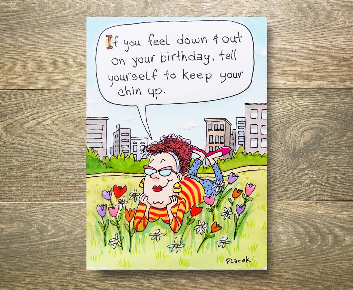 Humorous Birthday Card - Etsy