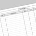 Daily Time Sheet Log | Printable Daily Timesheet Log | A4 Size Digital ...