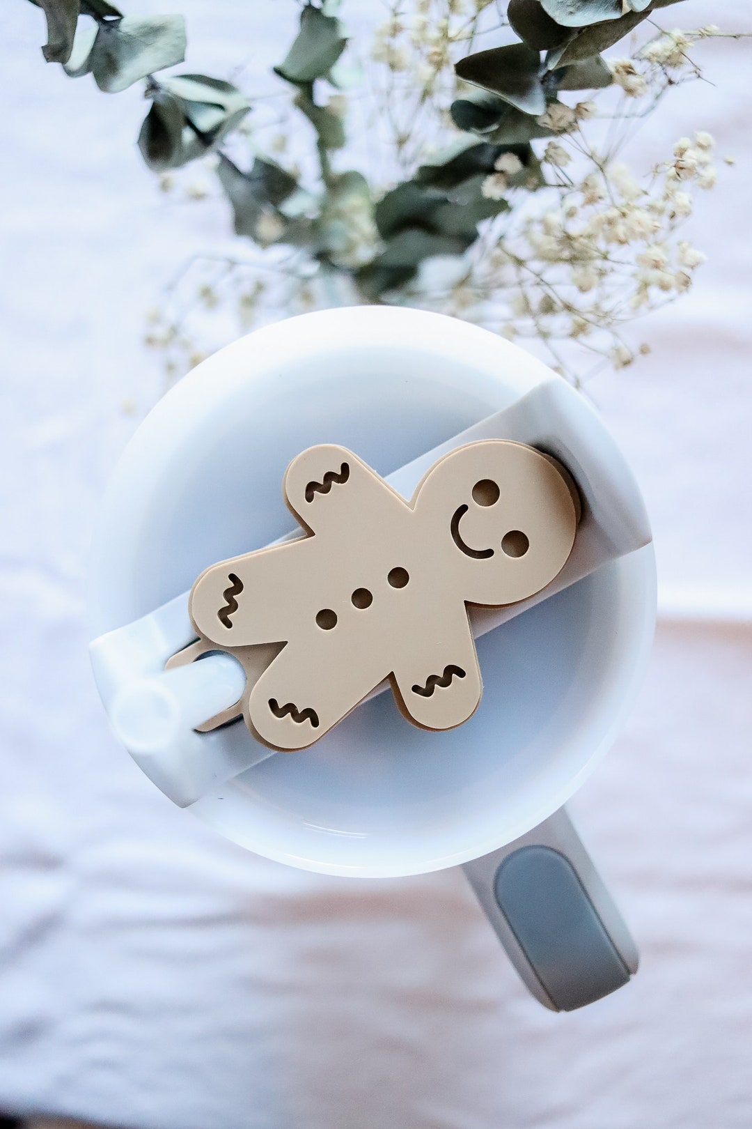 Gingerbread Stanley Topper Stanley Cup Topper Christmas - Etsy