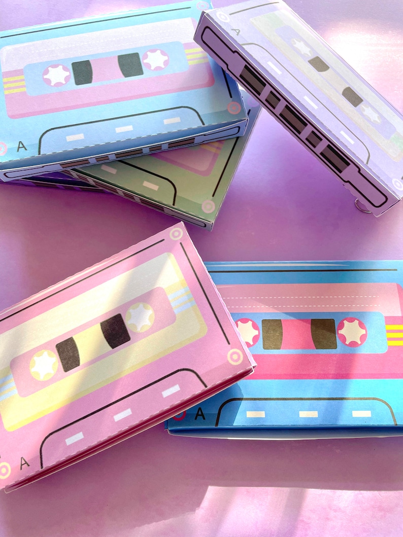 Cassette Tape Box - Etsy