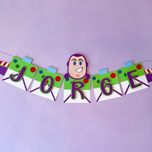 Buzz Lightyear Banner - Etsy