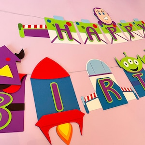 Buzz Lightyear Banner - Etsy