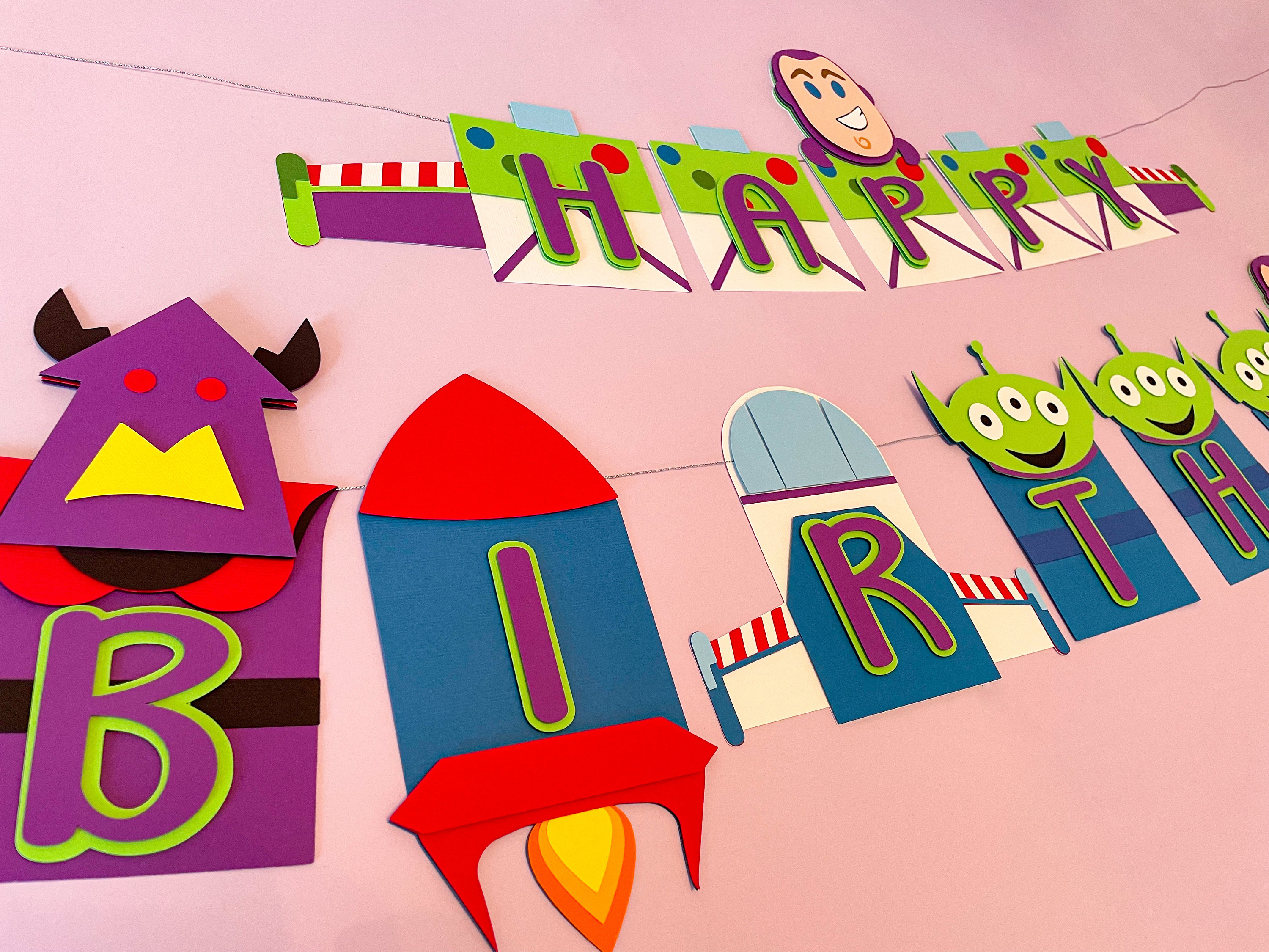 Buzz Lightyear Banner - Etsy