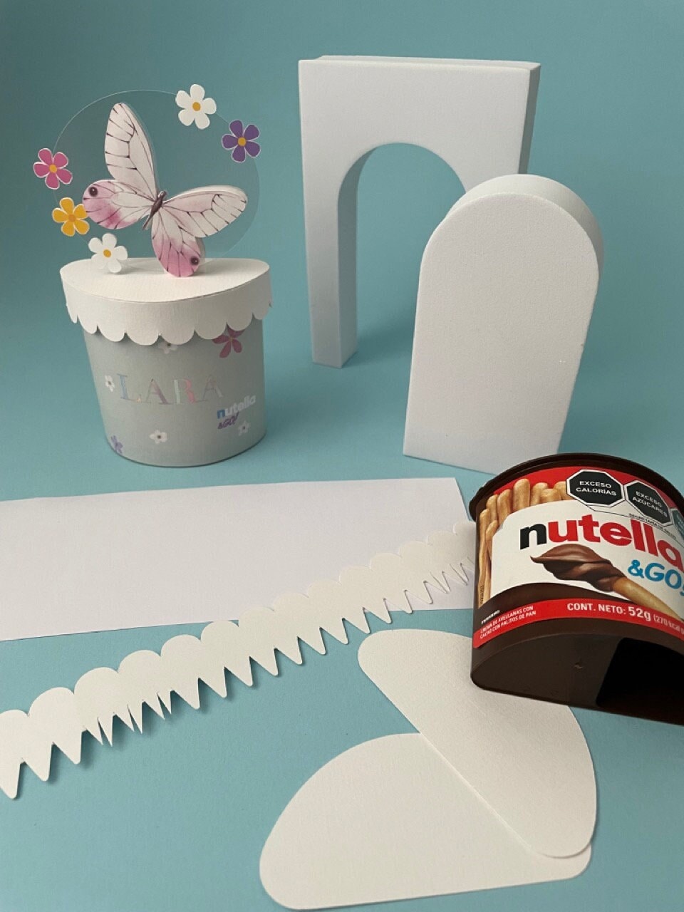 Nutella and Go Template - Etsy