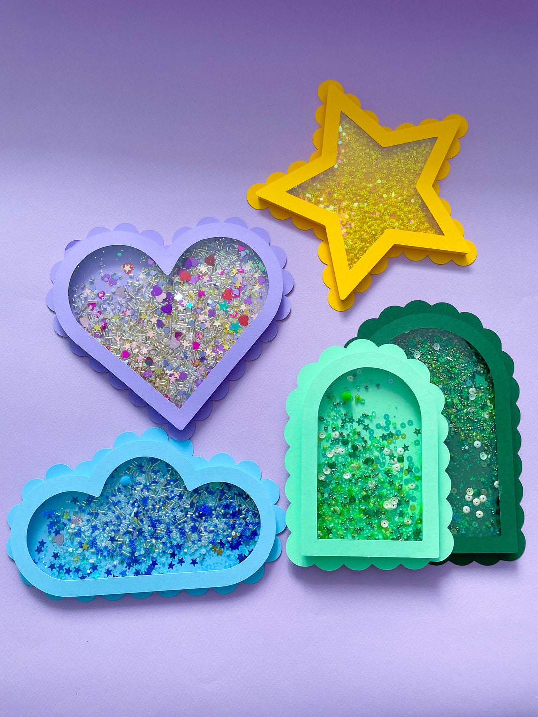 Bases Cake Topper Shaker Shapes - Etsy