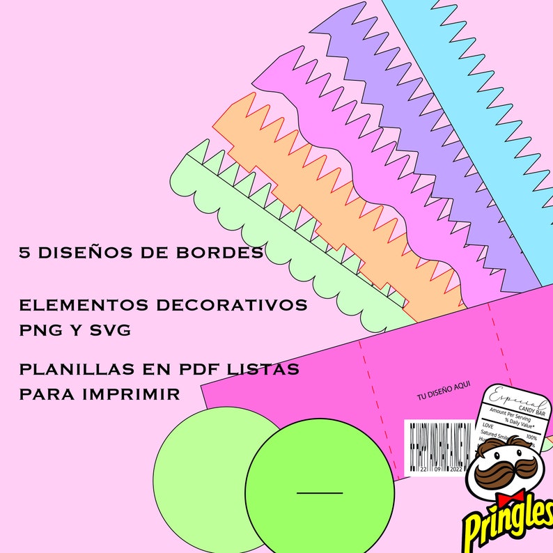 Pringles Template Shaker Dome New Packaging - Etsy