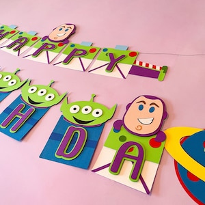 Buzz Lightyear Banner - Etsy