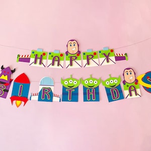 Buzz Lightyear Banner - Etsy