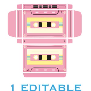 Cassette Tape Box - Etsy