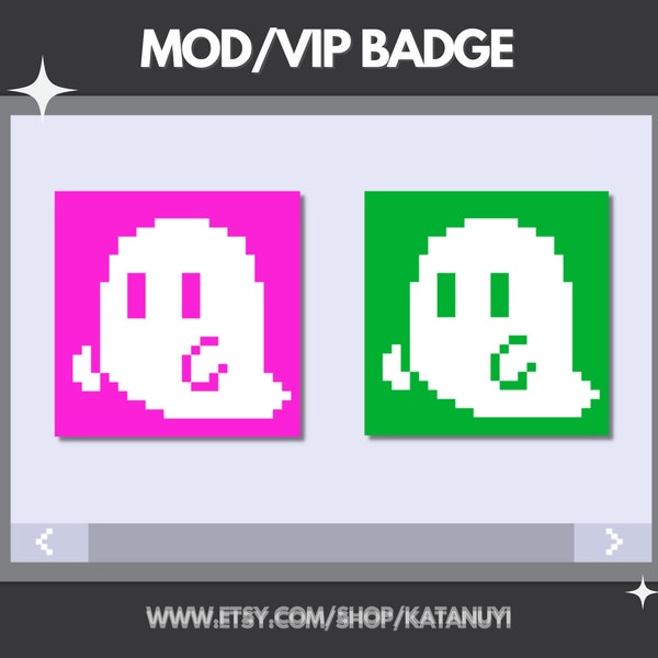 Twitch Mom and Vip Badge - Etsy UK