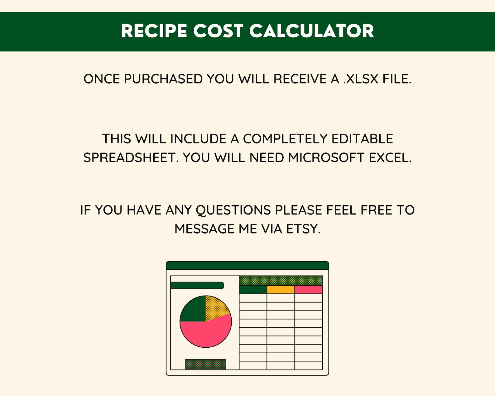 Recipe Cost Calculator, Product Pricing, Profit Margin Tracker ...