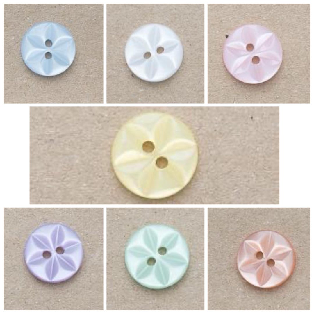 Star Sewing Buttons, Baby Buttons Knitting Crochet 14mm - Etsy UK